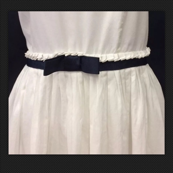 Aryeh | Dresses | Aryeh Fit Flare Sundress Pleated Skirt White Boho ...